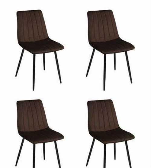 Комплект стульев dublin G062-10 шоколадный/ черный