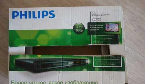 DVD плеер philips DVP3360K