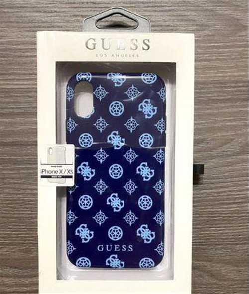 Чехол guess на iPhone X