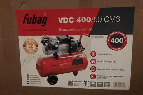 Компрессор воздушный Fubag VDC 400/50 CM3