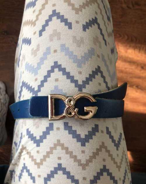 Ремень DG кожа