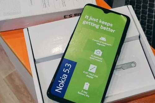 Смартфон Nokia 5.3 4/64GB Dual Sim
