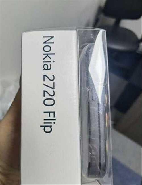 Nokia 2720 flip черный Ростест новый
