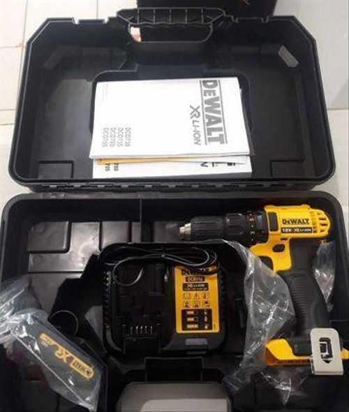 Шуруповерт dewalt DCD780 новый