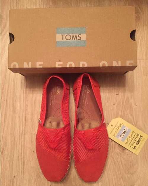Продаю эспадрильи Toms