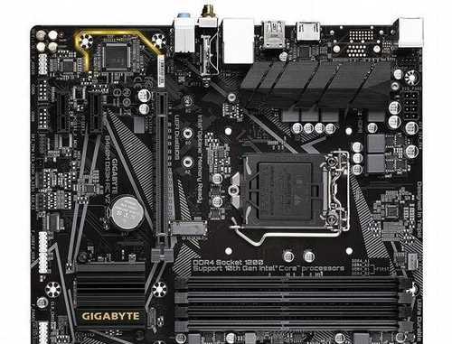 Gigabyte b460m ds3h v2 совместимость с процессорами