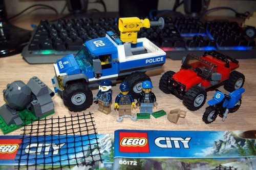 Lego City 60172 Погоня по грунтовой дороге