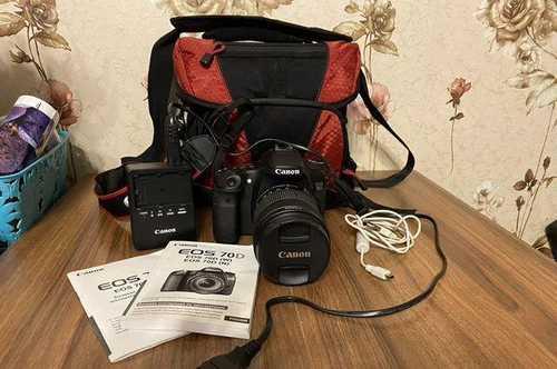 Фотоаппарат Canon EOS70D