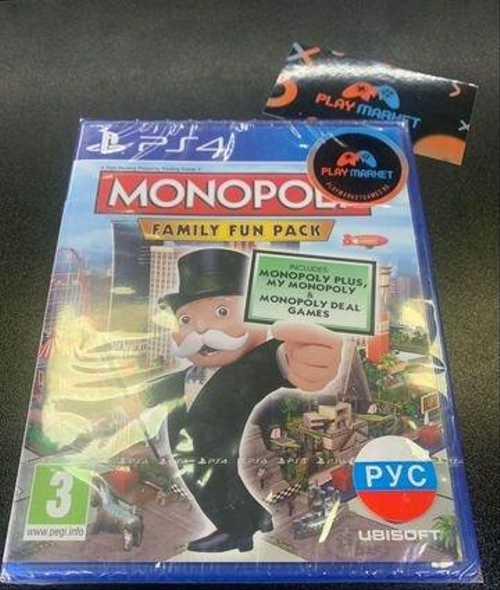 Игра PS4 Monopoly Family Fun Pack