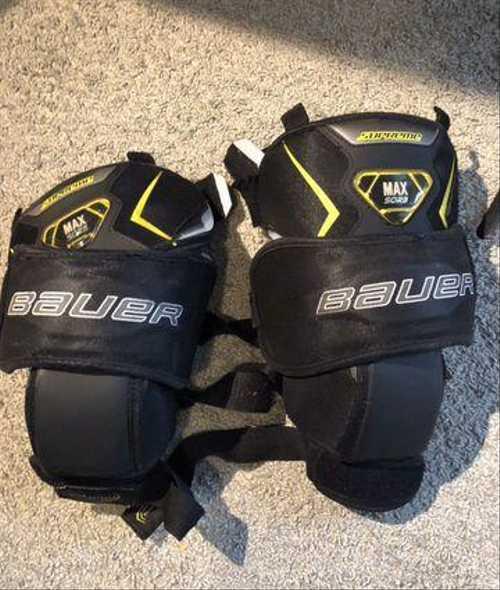 Вратарский хоккейные наколенники Bauer supreme tot
