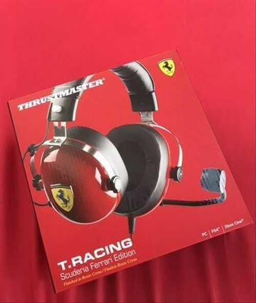 Новые Thrustmaster T.Racing Scuderia Ferrari Editi