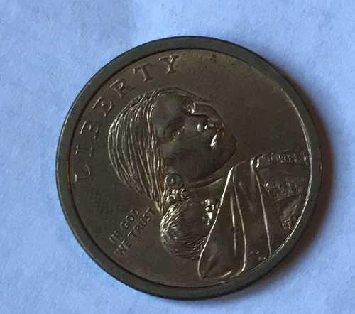 Монета 1 доллар США
