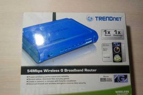 Роутер trendnet TEW-432BRP