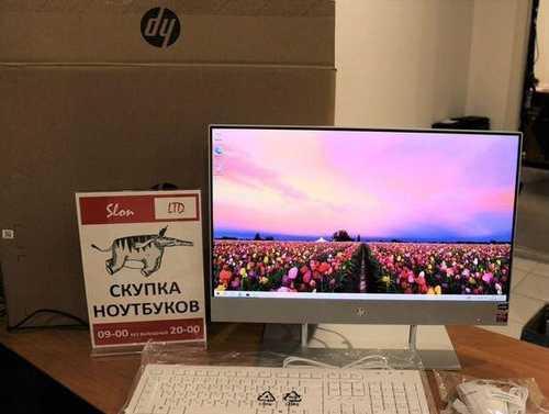 Моноблок HP 24-dp0047ur R5-4/8/SSD/23.8" FHD 2021г