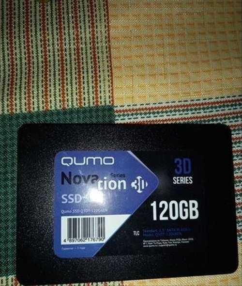 Жесткий диск ssd 120gb 2.5" qumo