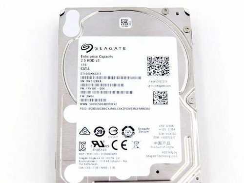 Серверный HDD 2.5 SATA 1TB Seagate ST1000NX0313
