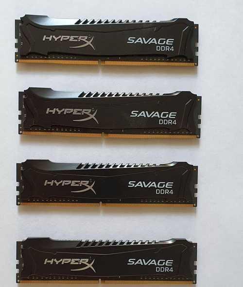 HyperX Savage DDR4 HX430C15SB2K4 16гб (4х4гб)