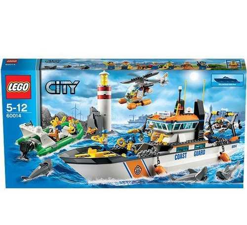 Lego City 60014 лего Патруль береговой охраны
