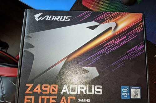 Gigabyte Z490 aorus elite AC + i9 10900K