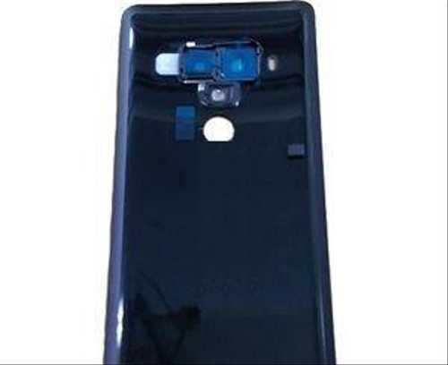Задняя крышка HTC U12+ синяя полупрозрачная