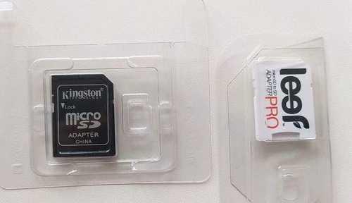 Переходник с microSD на SD адаптер новое