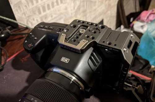 Blackmagic pocket cinema camera 6k с полуклетклой