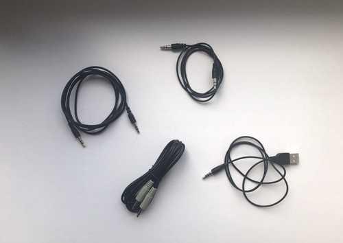Кабель Jack 3.5mm - jack 3.5mm/usb - jack