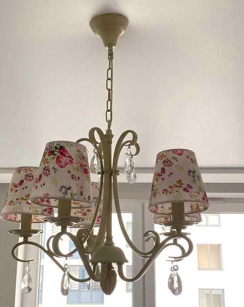 Люстра набор светильников прованс