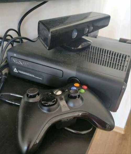 Приставка Microsoft Xbox 360 E 500 гб + Kinect