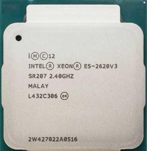 Процессоры Intel Xeon 2630v2 2620v3 2630lv3