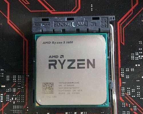 Ryzen 5 1600 6 12. Ryzen 5 1600 6 12