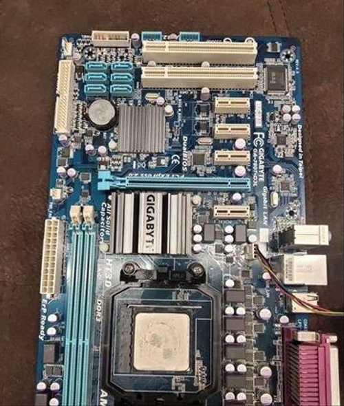 Материнская плата gigabyte с процессором AMD