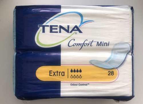 Прокладки tena comfort mini extra 28 шт