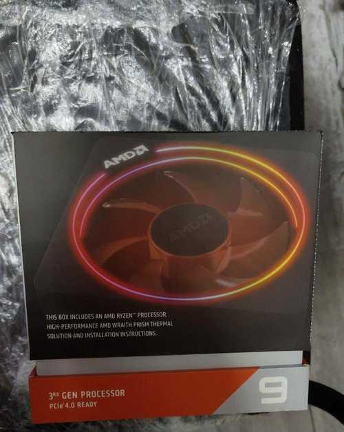 Кулер amd box ryzen 3900x RGB обмен