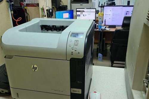Принтер лазерный HP LaserJet 600 M601 двухсторонни