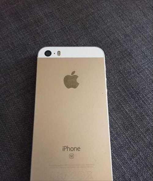 iPhone 5 SE 32gb золотой