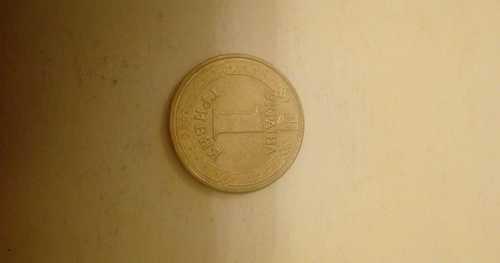Монета 1 гривна 2006год