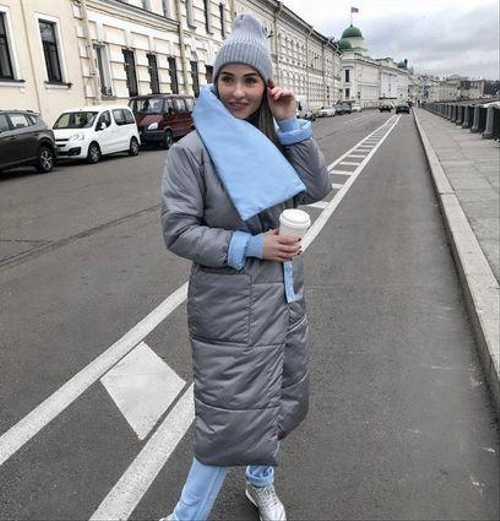 Пуховик женский одеяло