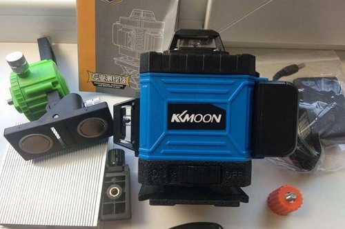 Лазерный уровень Kkmon 4D 360 Новый. Доставка