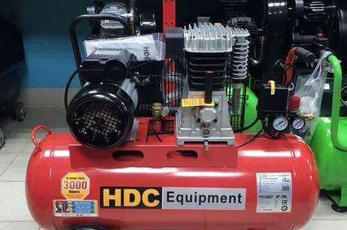 Компрессор HDC HD-A071 ресивер 70л. 396 л/мин