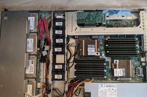 Сервер HP dl160 g6, 2 Xeon,114GB,p410,4x300Gb 15k