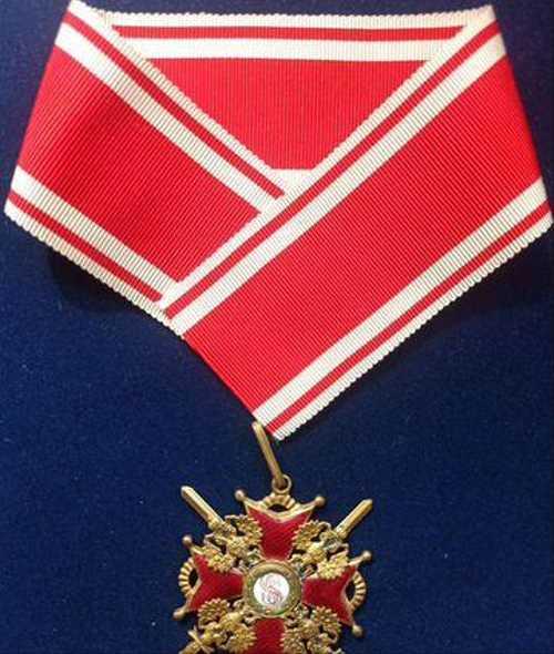 Знак ордена Святого Станислава