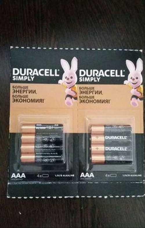 Батарейки Duracell, GP