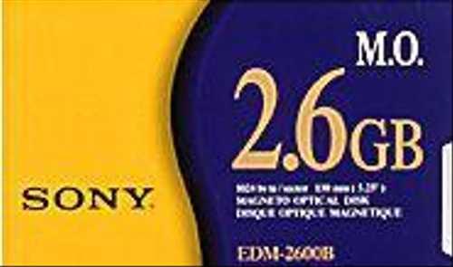 Магнито-оптический диск Sony MO Disk EDM-2600B