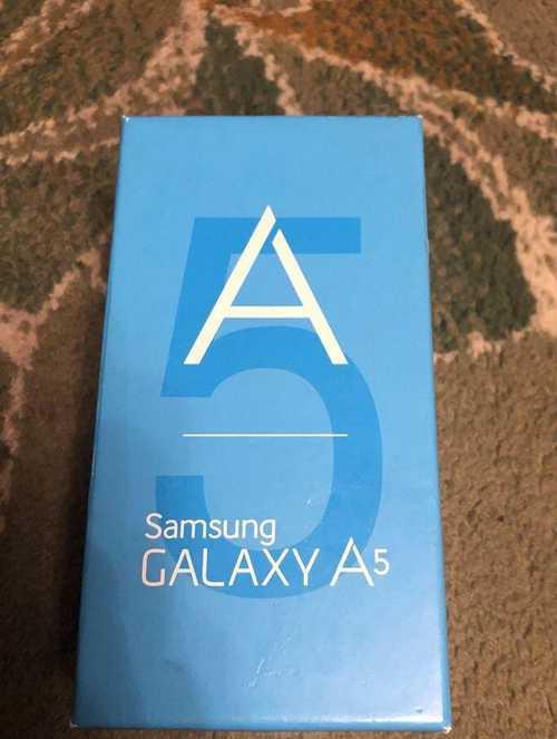 Коробка от Samsung A5