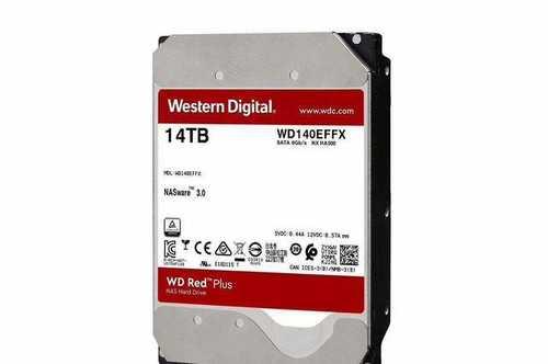 Жесткий диск WD Red Plus WD140efgx 14 Tb