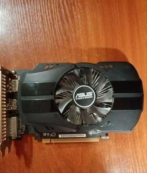 Видеокарта rx550 4gb Asus