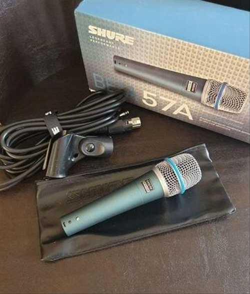 Shure beta 57a новый профессиональный микрофон
