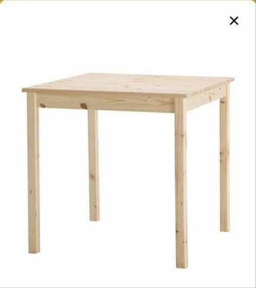 Стол IKEA ингу, 75х75