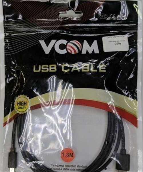 Кабель vcom USB - microUSB (VUS6945)
